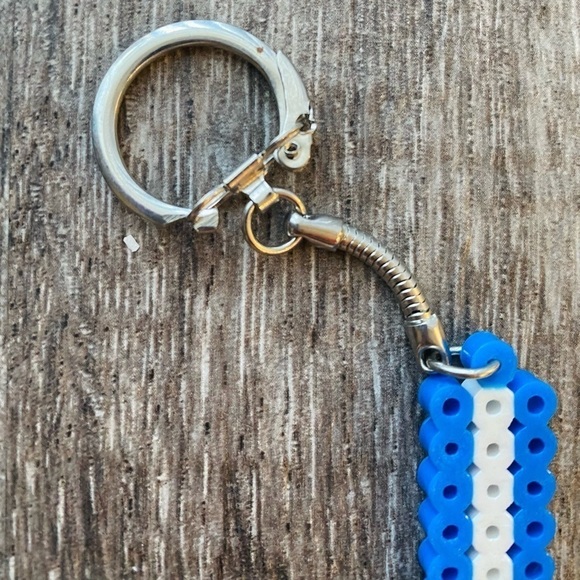 Handmade | Other | Star Wars Light Saber Keychain Perler Beads Handmade ...